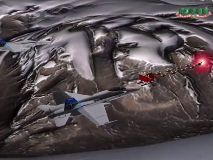 NORAD Adds Santa’s Fighter Jet Escort to Tracking Animation – Reason.com