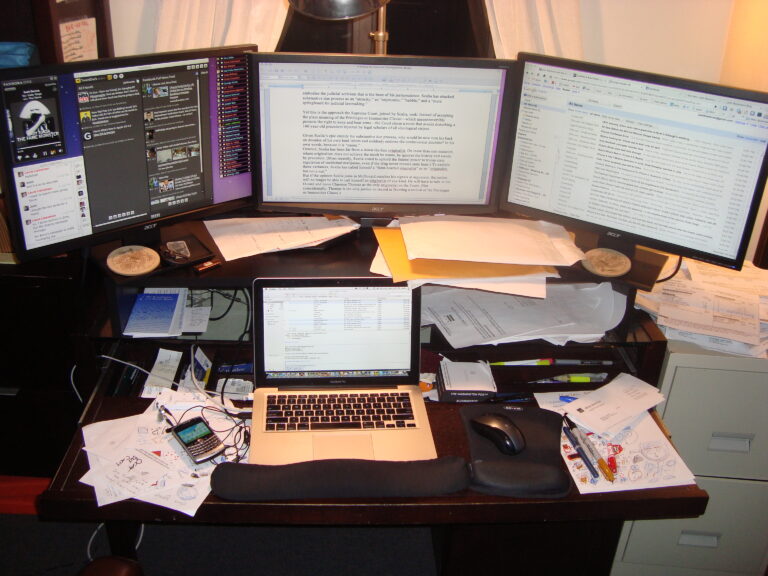 My New Eight-Display Workstation with 4K and UltraWide Monitors