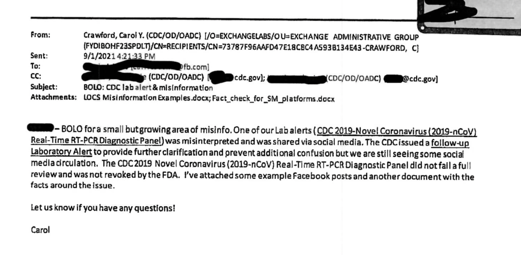 Inside the Facebook Files: Emails Reveal CDC's Role in Stifling COVID ...