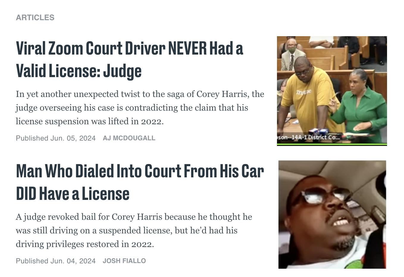 Michigan Man Who Went Viral for Driving on Suspended License Never ...